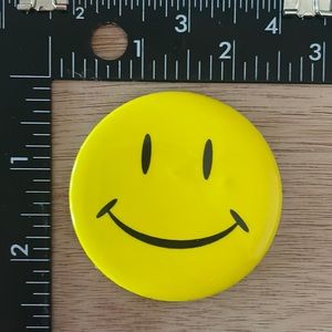 Other | Walmart 9s Smiley Face Pin Back Button | Poshmark